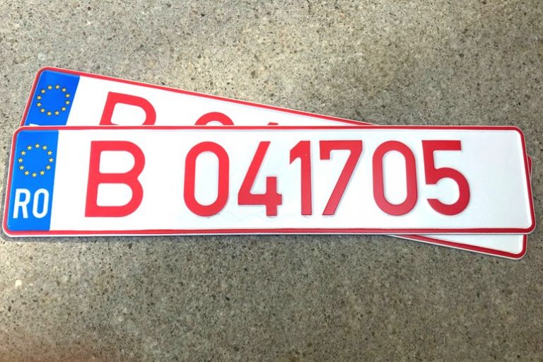 Acte necesare numere rosii: documente înmatriculare provizorie